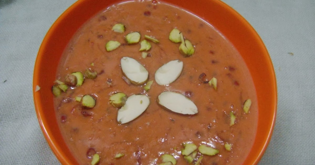 Raji Ramakrishnan : Beetroot sago kheer, beetroot javarisi payasam