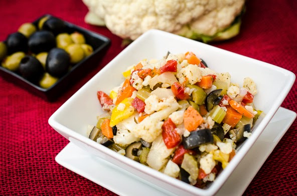 Muffaletta Relish salad recipe