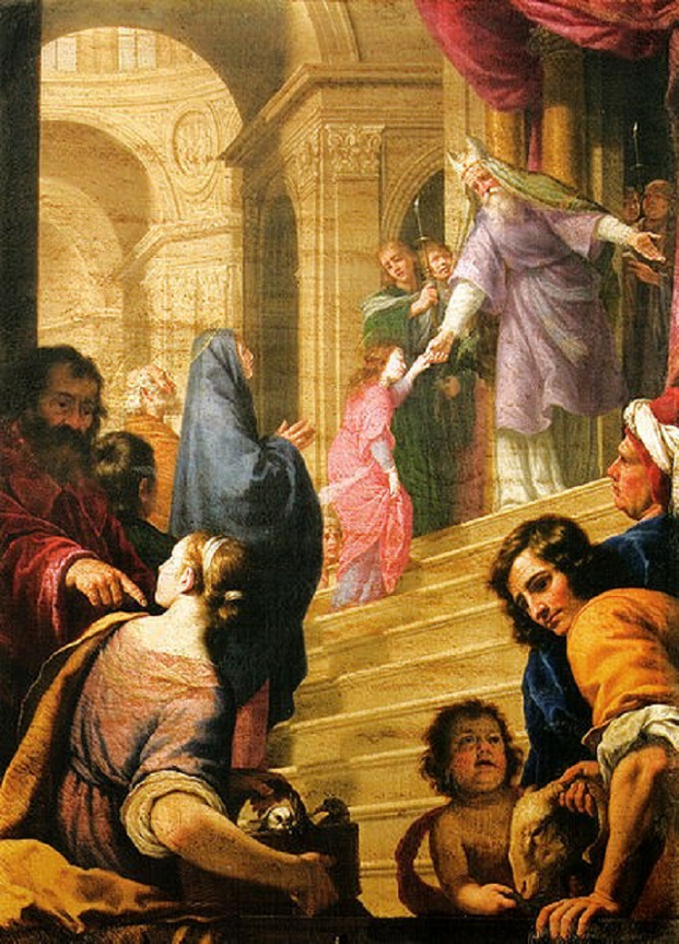 ZEPHYRINUS.: The Presentation Of The Blessed Virgin Mary. Feast Day 21 ...