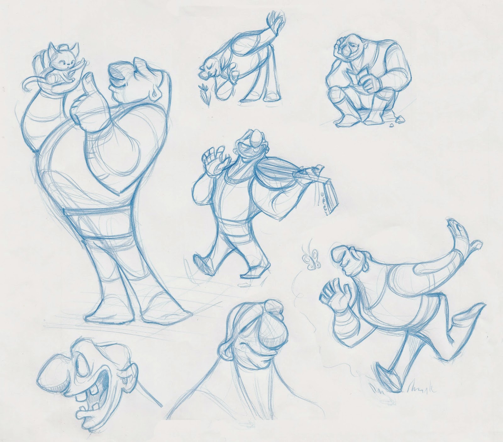 Tina Nawrocki - Art and Animation: Character Design - Contrasting ...