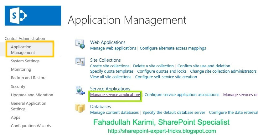 SharePoint Tips and Tricks: Configure Search Service Application on ...