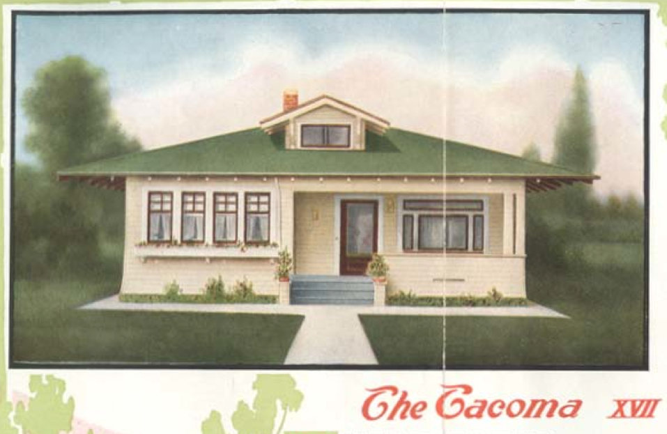 Laurelhurst Craftsman Bungalow: Aladdin Kit Homes