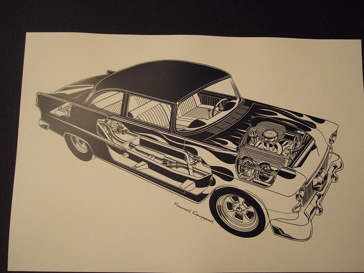 Candy's Hot Rod Supply: Tradition Continues - Hot Rod Art of Jeff Norwell