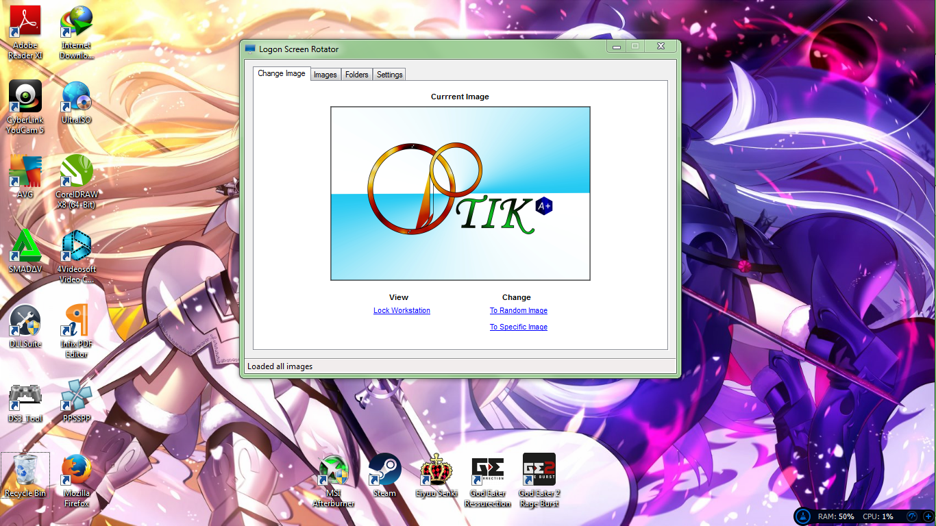 Dim-Dim OVJ: Tutorial Mengganti Tampilan Awal Dekstop PC Maupun Laptop