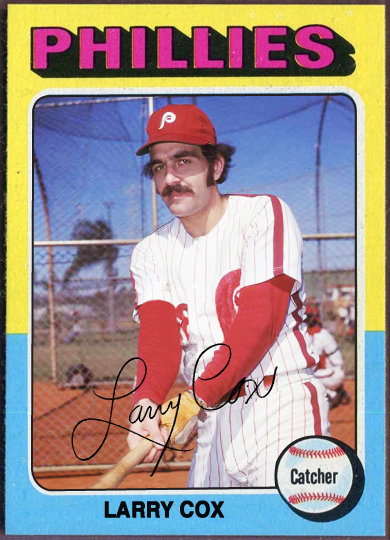 WHEN TOPPS HAD (BASE)BALLS!: MISSING IN ACTION- 1975 LARRY COX