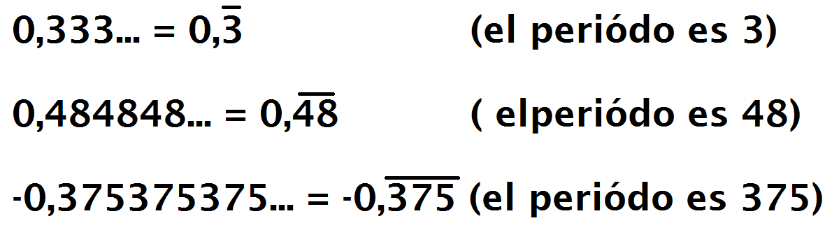 Representación de un número decimal