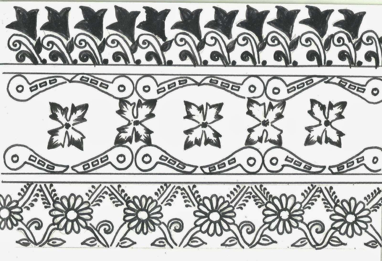 Art N Craft: Border Design