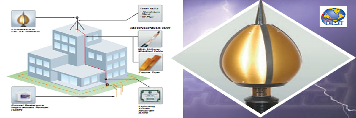 WIJAYA LIGHTNING PROTECTION: Penangkal Petir ERICO ERITECH 3000 Nagasari