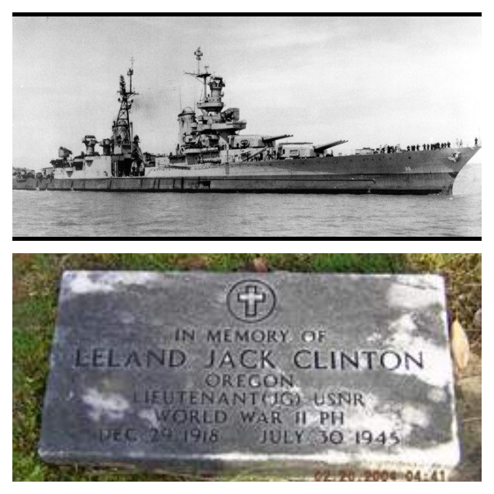 WW2 Fallen 100: WW2 Fallen - Leland Clinton, USS Indianapolis, and ...