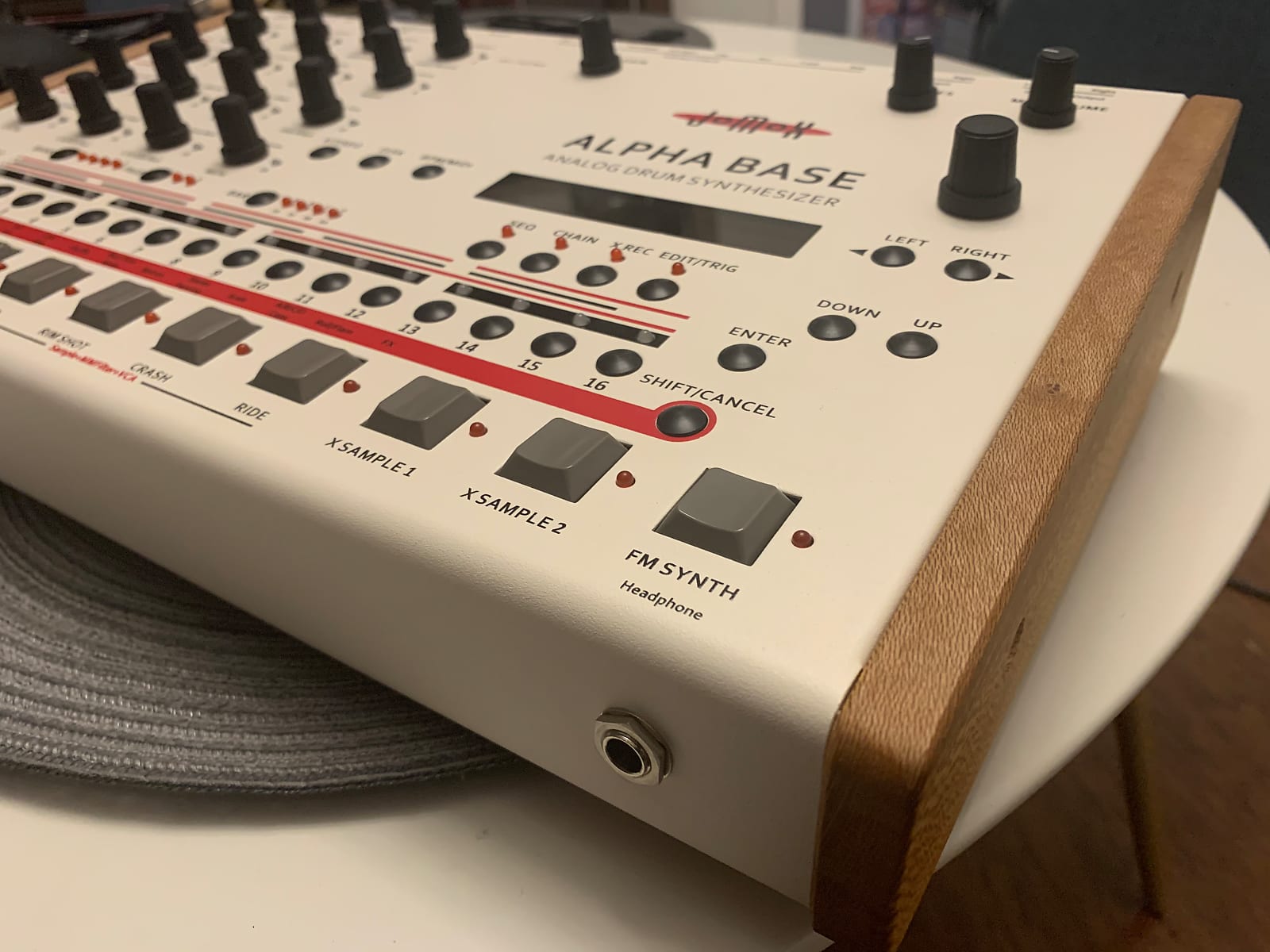 MATRIXSYNTH: Jomox Alphabase 2017 White SN 2017-096 w/ Original Box