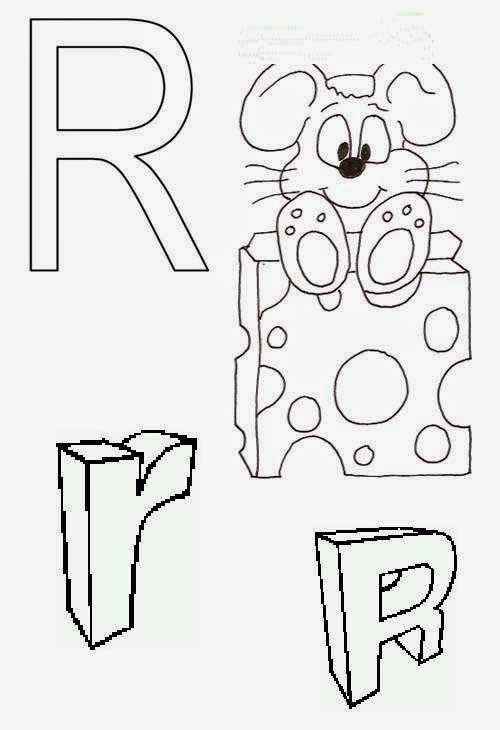 Coloriages Magiques Alphabet Letter R | Coloriage Magique CP