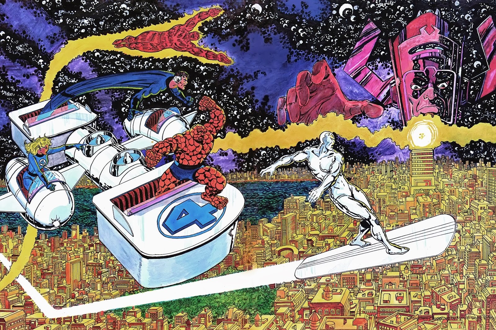 Cap'n's Comics: George Perez Portfolio Cover
