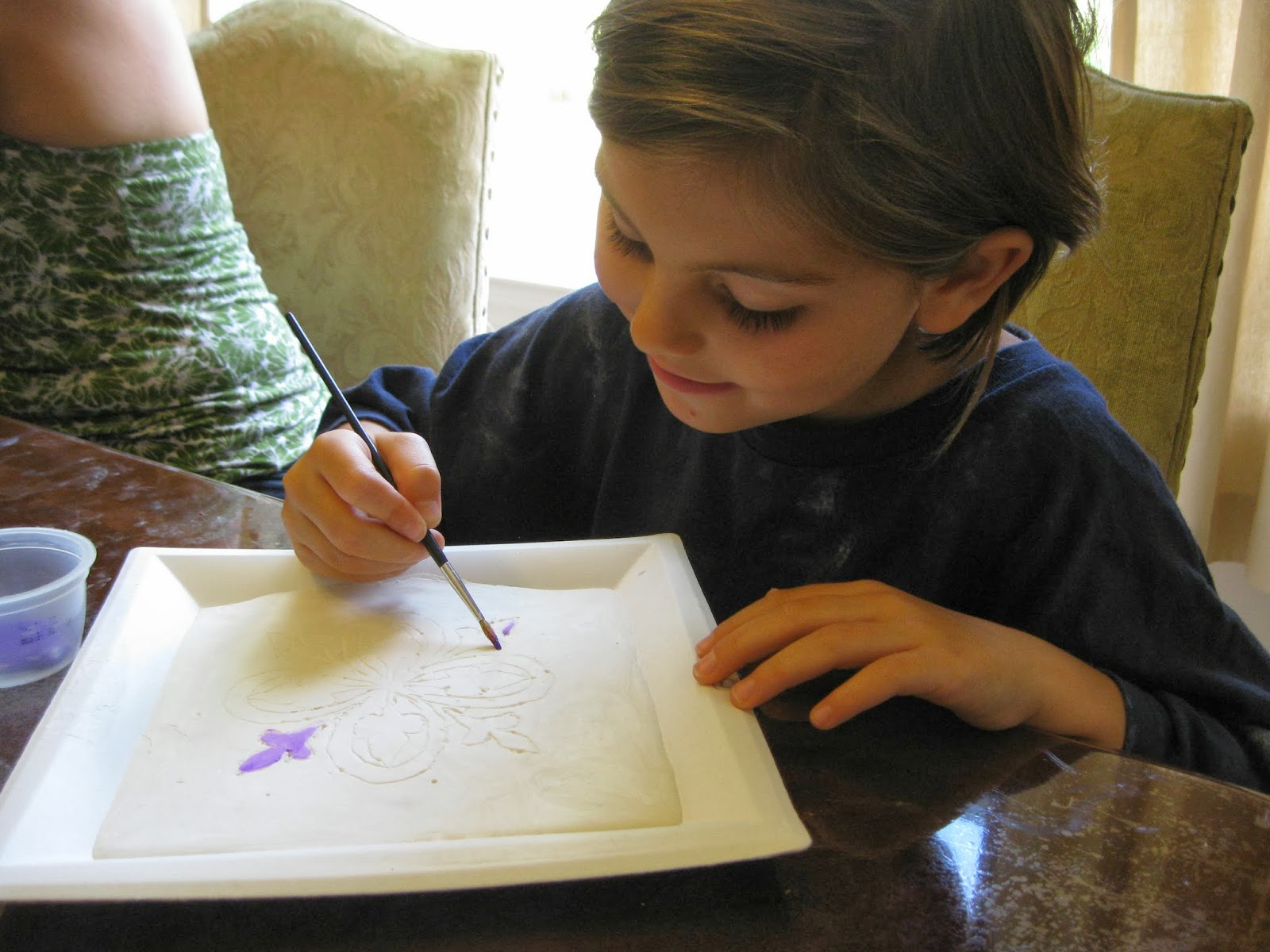 Solagratiamom: Year 2 Week 6 - Fresco and Perspective Art Projects