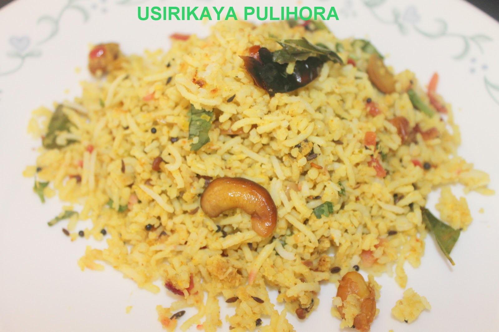 VineelaSiva: Usirikaya Pulihora(Amla Pulihora)