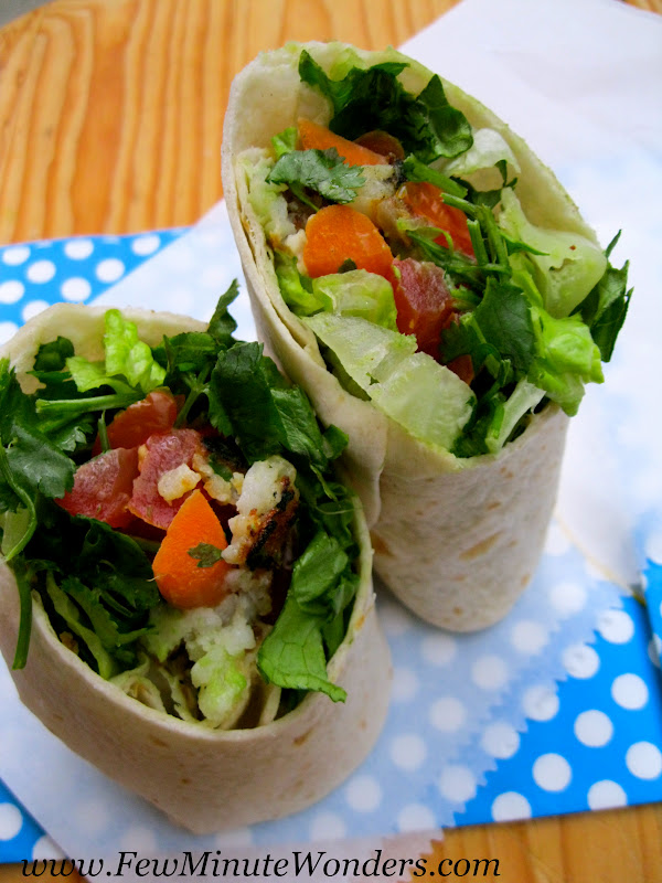 Hashbrown Vegetable Wrap In 10 Minutes - Few Minute Wonders