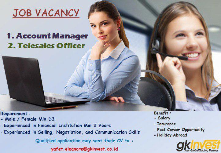 Lowongan Kerja GK Invest Bandung Januari 2019 - Info Loker Bandung ...