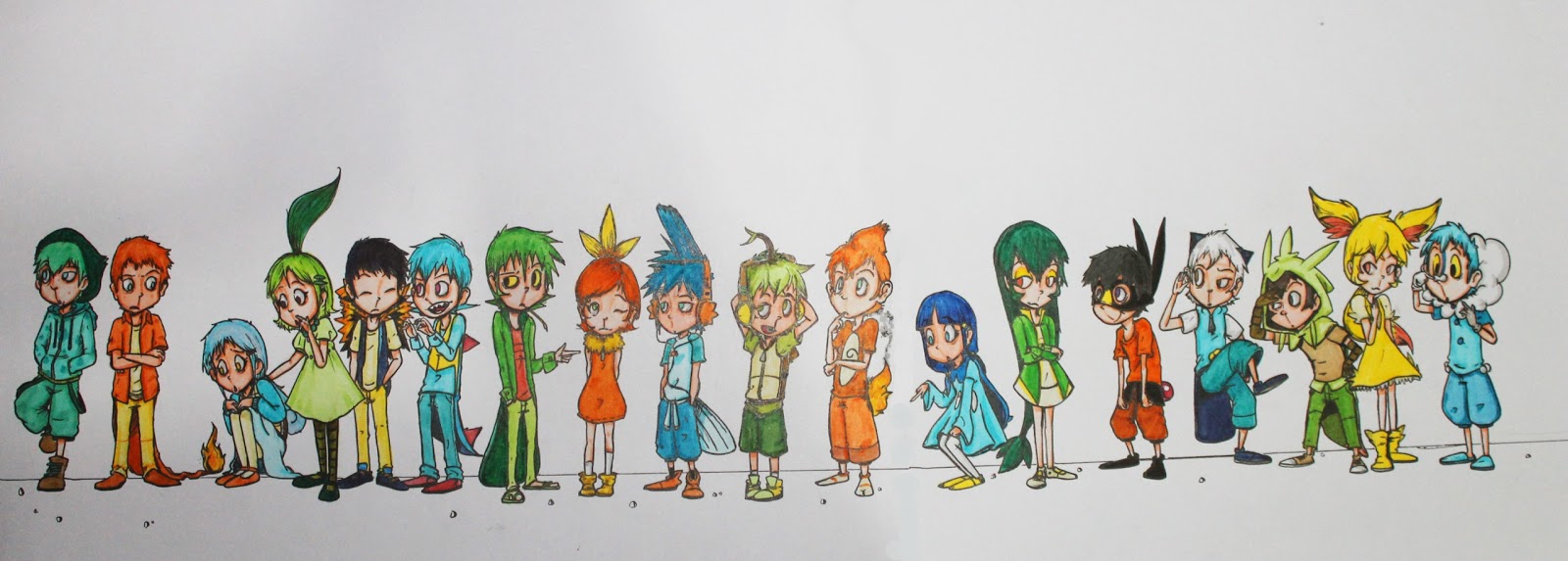 Ed Zap Blog: Pokémon Starters Humanos