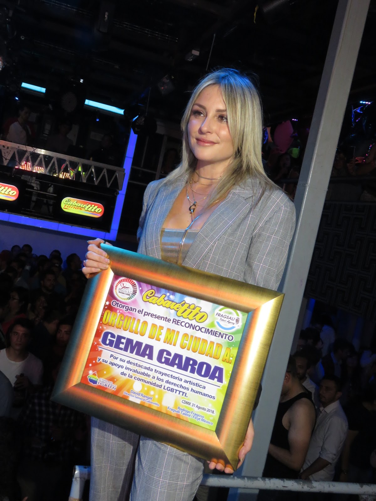 somoselespectador: GEMA GAROA UN ORGULLO INTERNACIONAL