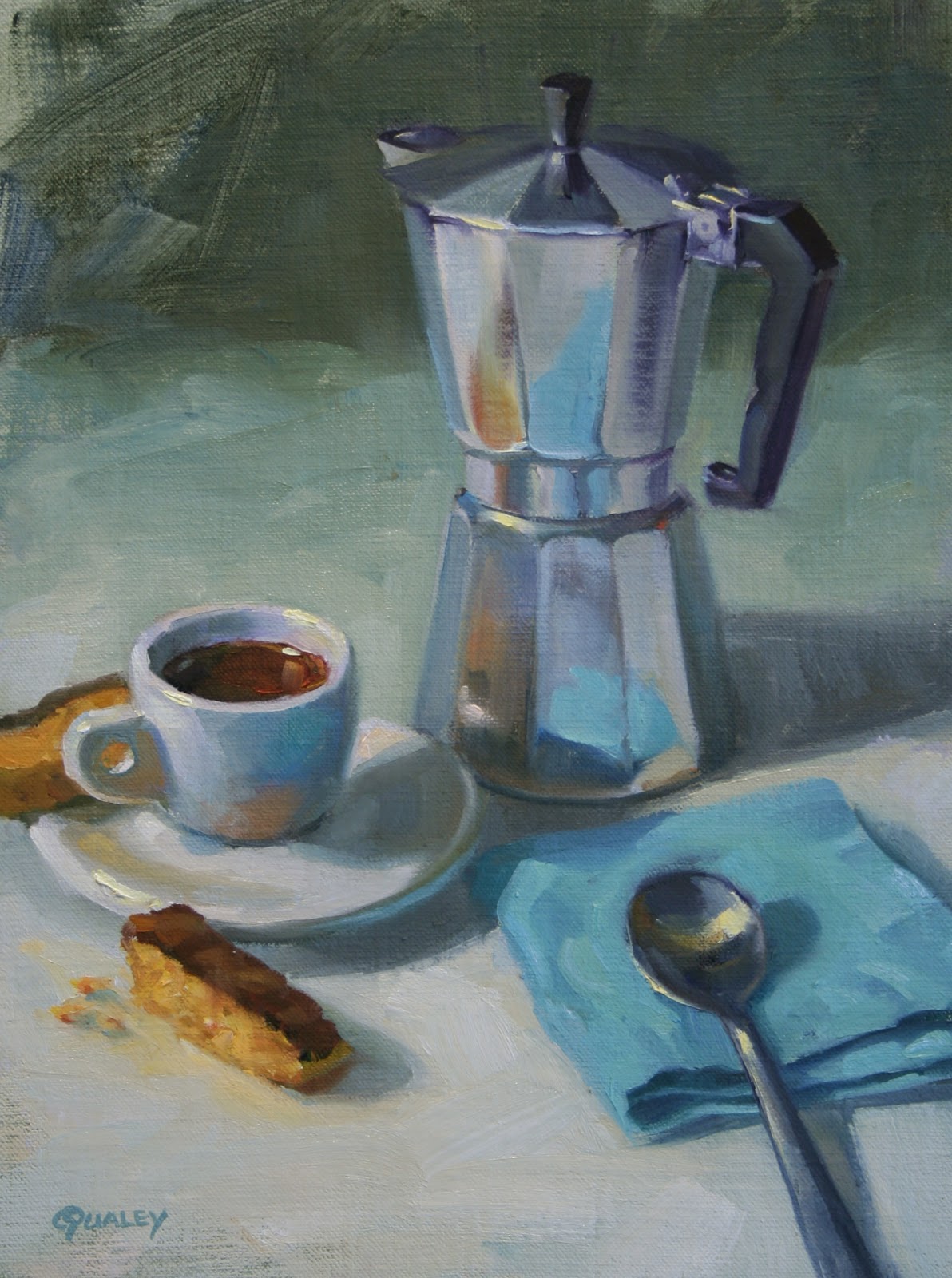 Sara Qualey Paintings: Memories of Italy