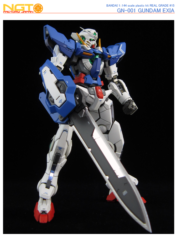 GUNDAM GUY: RG 1/144 Gundam Exia - Customized Build