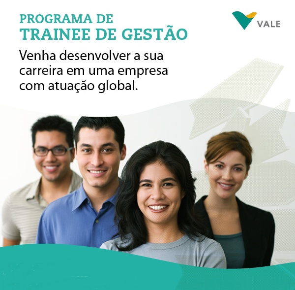 PROGRAMA DE TRAINEE 2013 VALE DO RIO DOCE ~ Dicas Grátis 2022