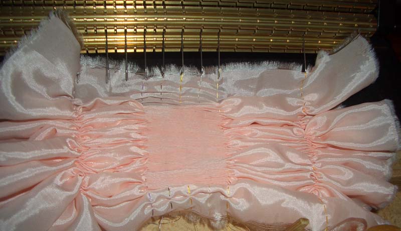 Beach Textiles: smocking pleater