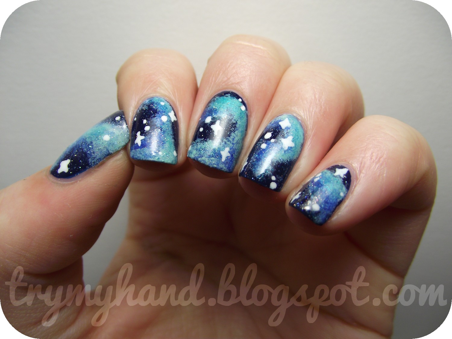Try My Hand: NOTD : Nebula Nails