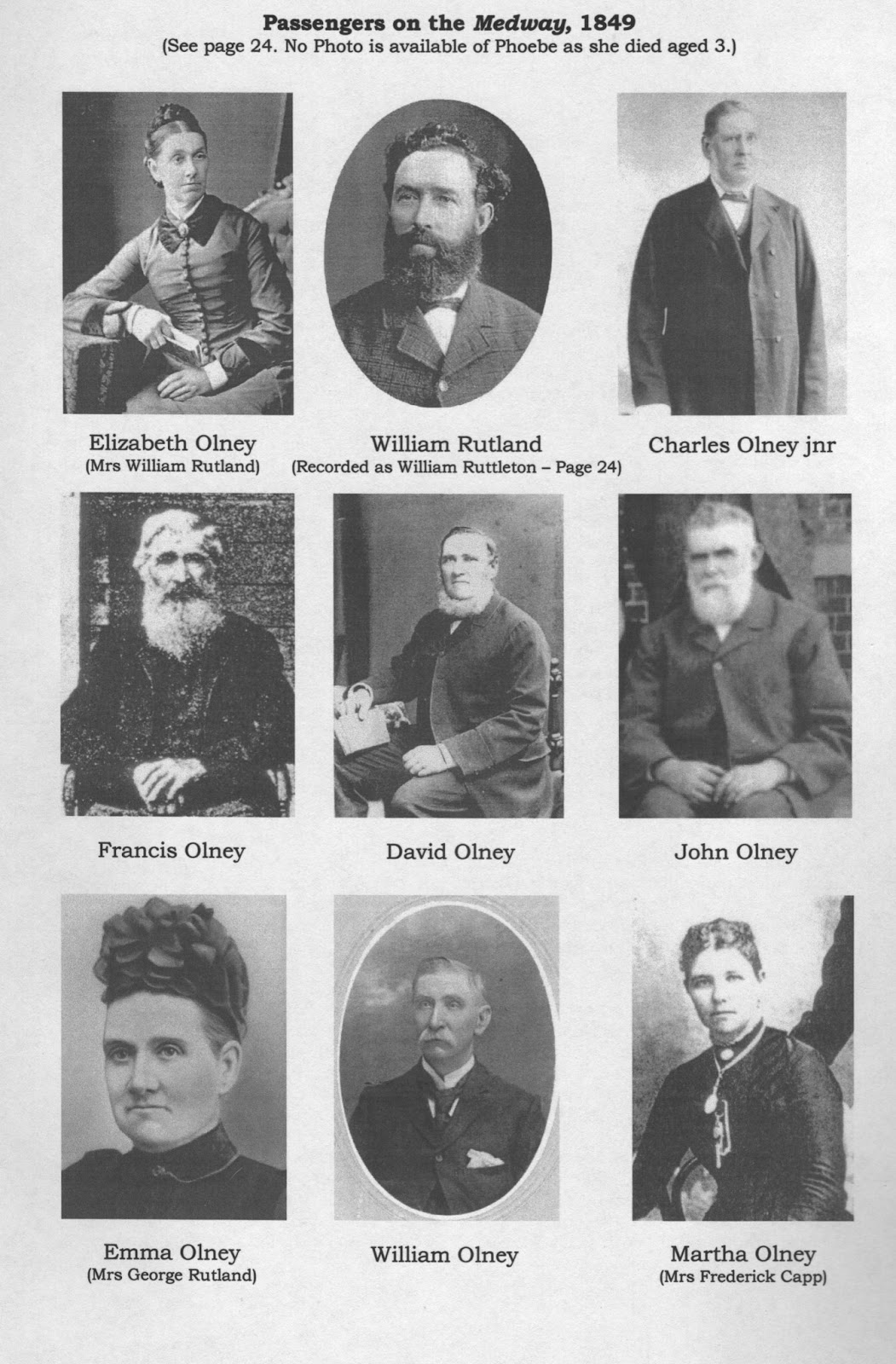 Olney Family Archives: 150 Years in Australia - Charles and Martha ...