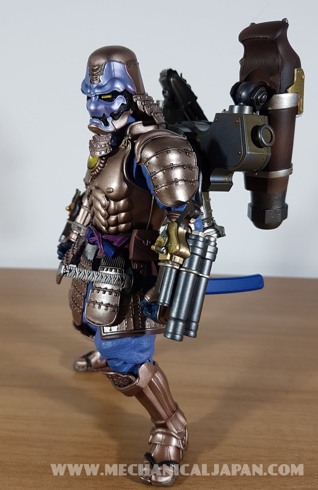 Review Meisho Manga Realization Kotetsu Samurai War Machine por ...