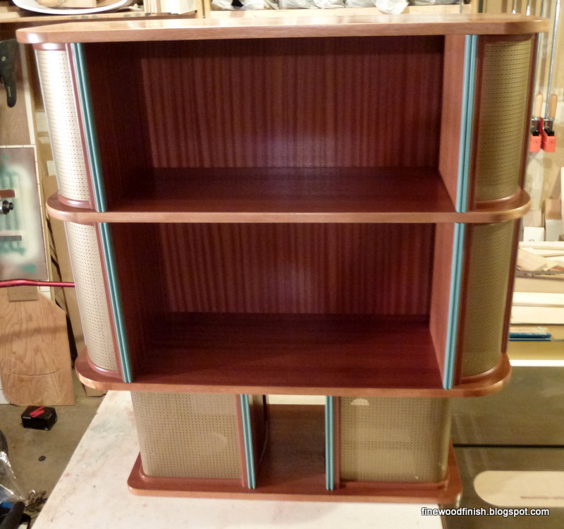 Fine Wood Finishing: Art Deco Bookshelf