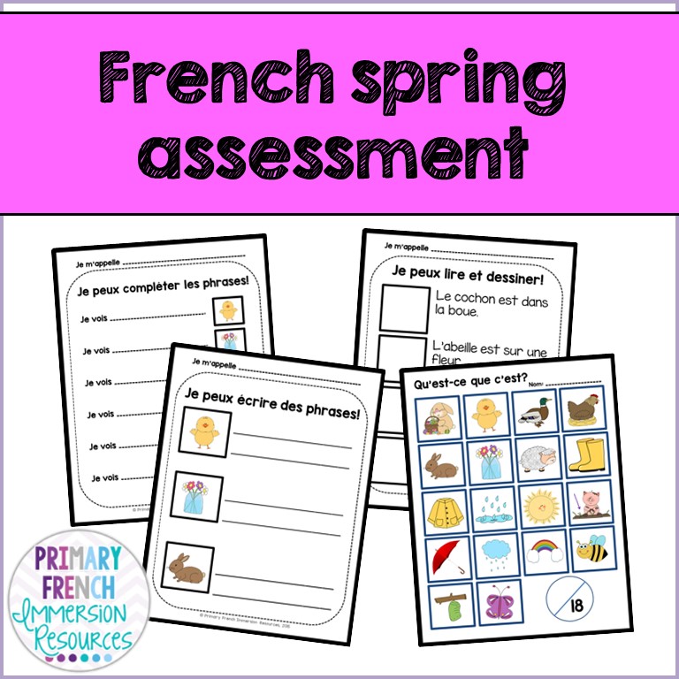 Spring file updates! - Primary French Immersion Resources