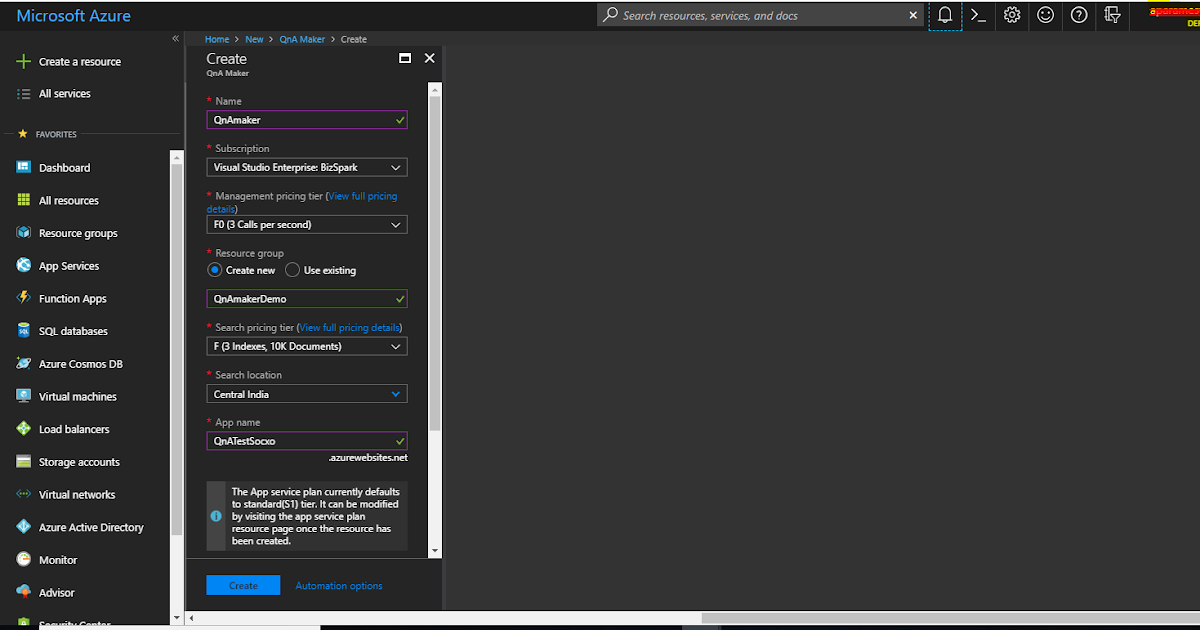 Create And Integrate Qna Maker Chat Bot With Ms Azure And Asp