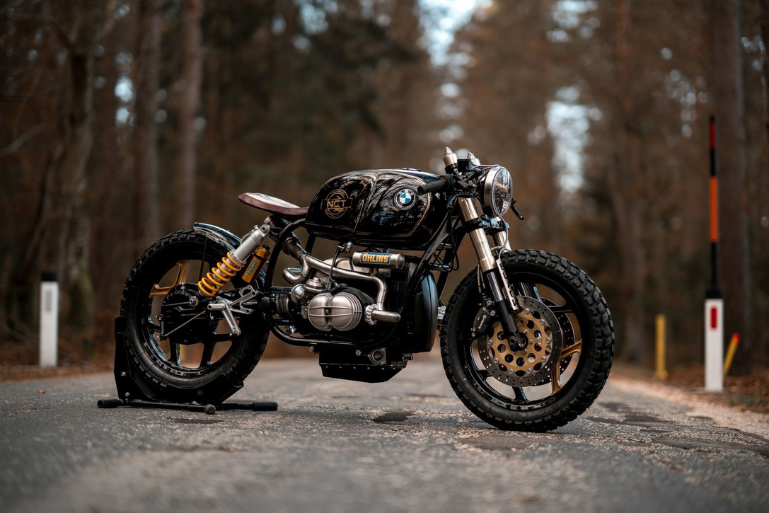 National Custom Tech'den BMW R100 Black Stallion