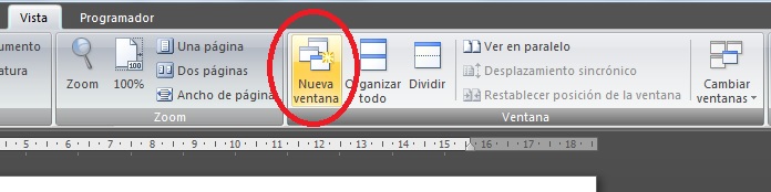 Aprendiendo Word: Ventana