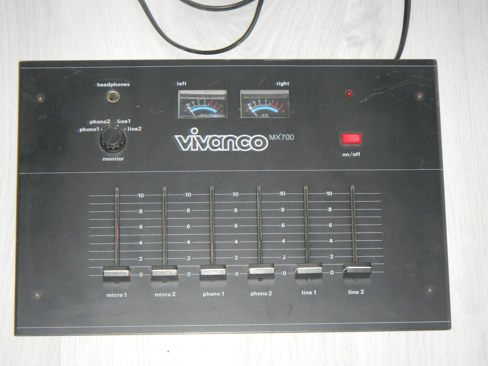 Infrequent Sound [sex.tex] technology: Vivanco MX700 6 Channel Mixer ...