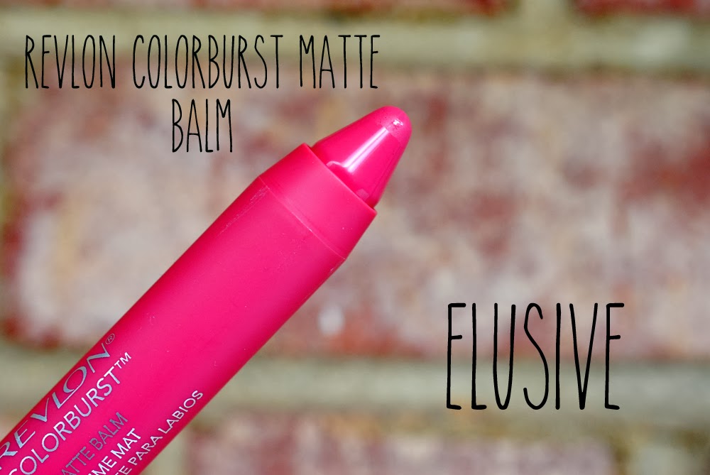 Review and Lip Swatches: Revlon Colorburst Matte Balms: matte+crimson