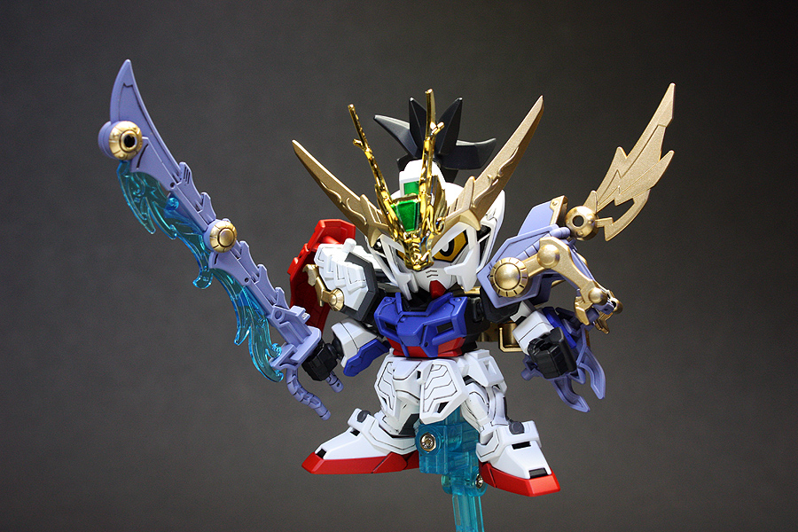 GUNDAM GUY: SD BB Legend Strike Ryubi Gundam - Painted Build