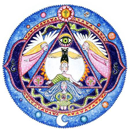 Tarot, Potions, and Psychedelic Magick Spells: Chakra Mandalas by Lindy ...