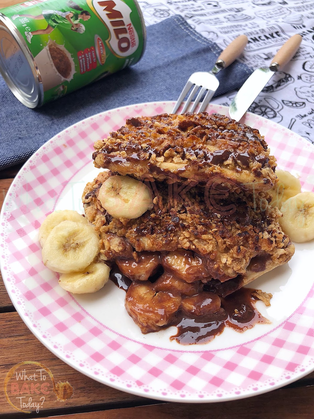 What To Bake Today: Stuffed Milo Lava French Toast