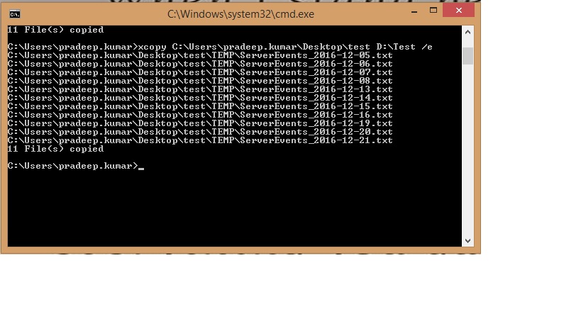To copy,cut and move folders or files from one location to another ...
