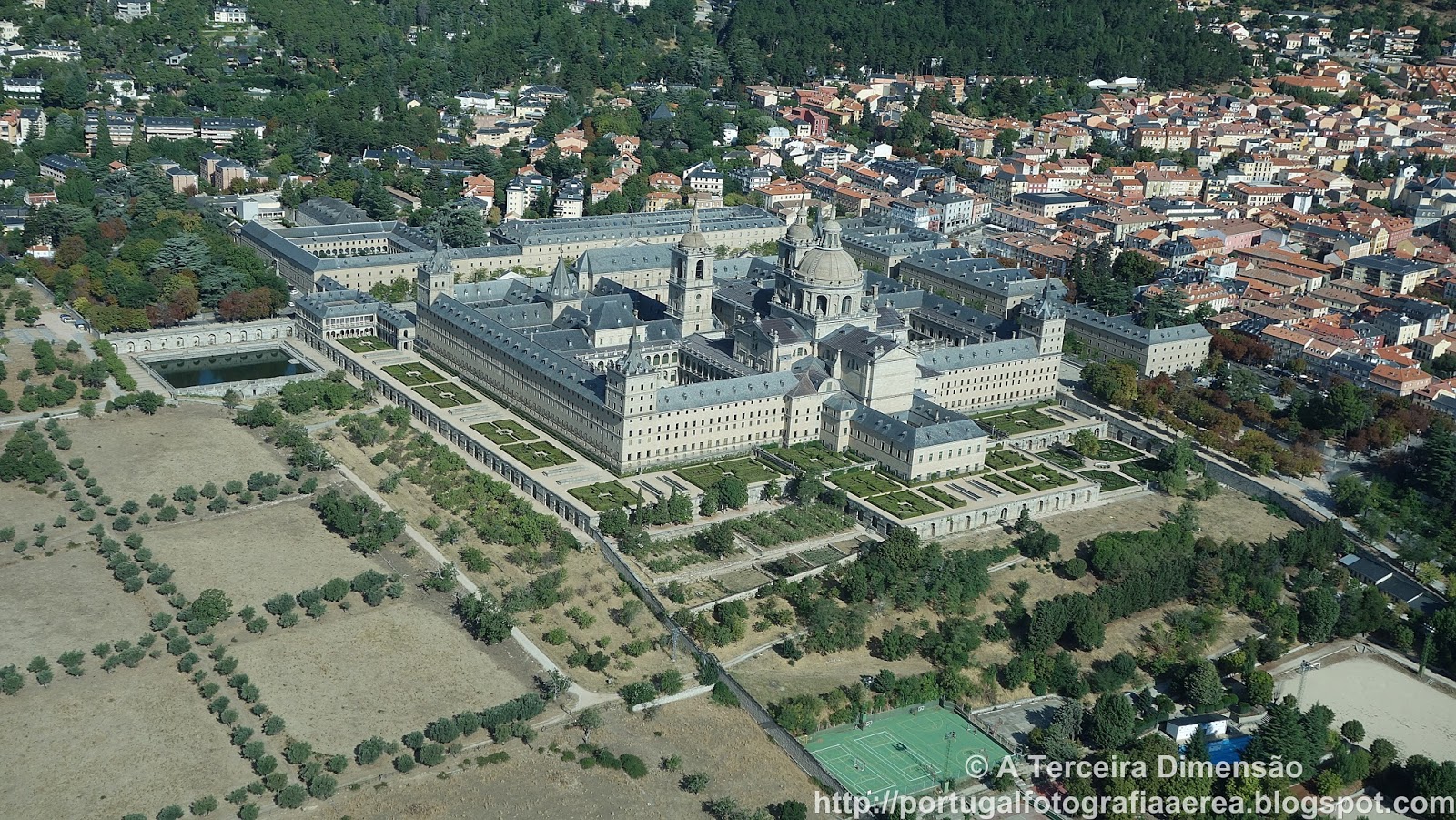 A Terceira Dimensão: ESPANHA - Monasterio de El Escorial