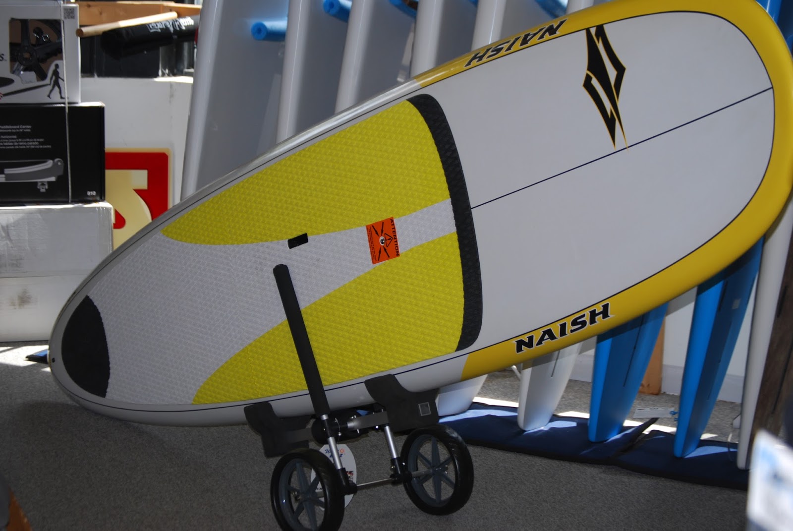 east of maui boardshop: NEW! Wheeleez SUP Cart