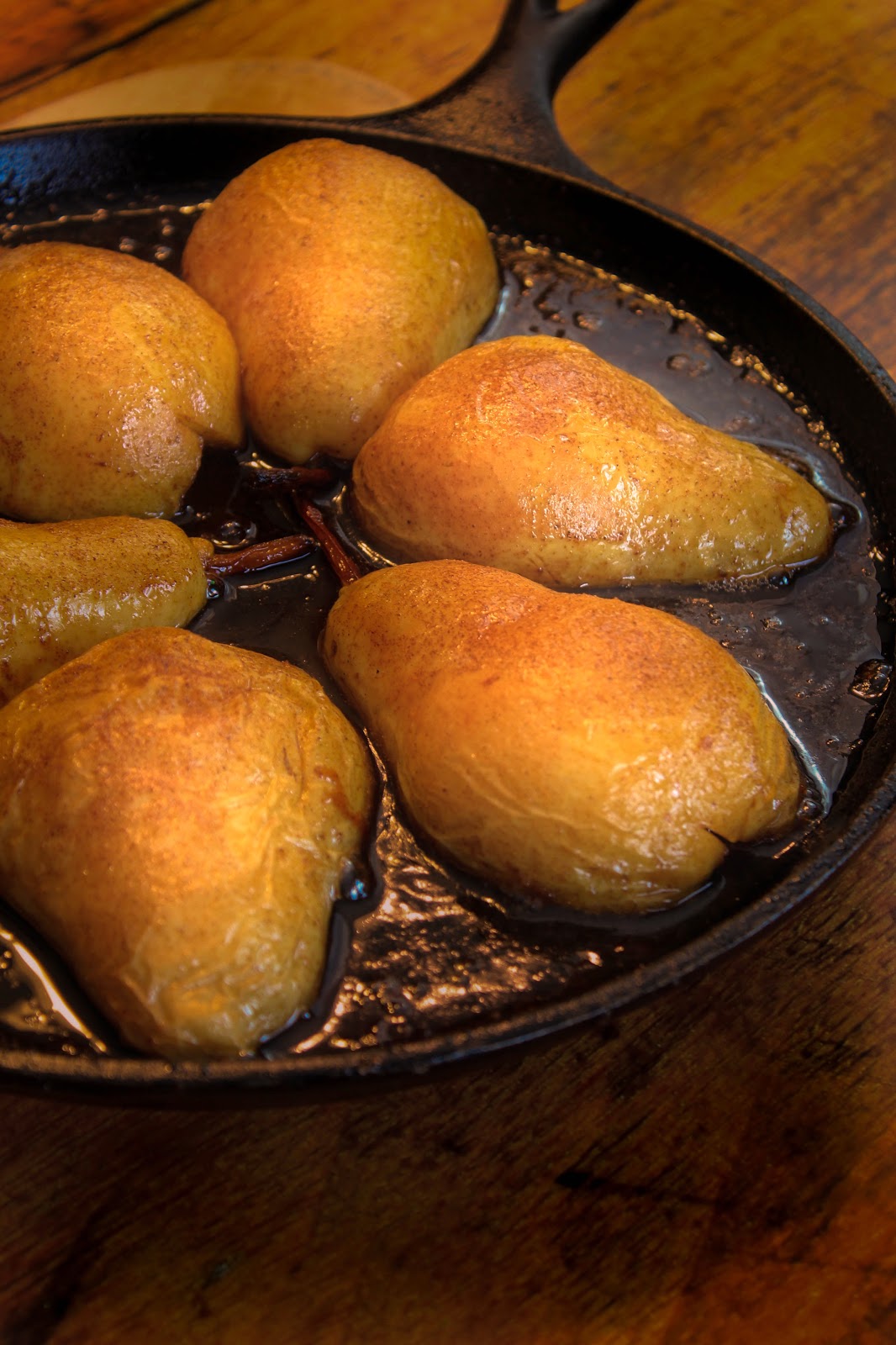 Roasted Cinnamon Buttery Pears