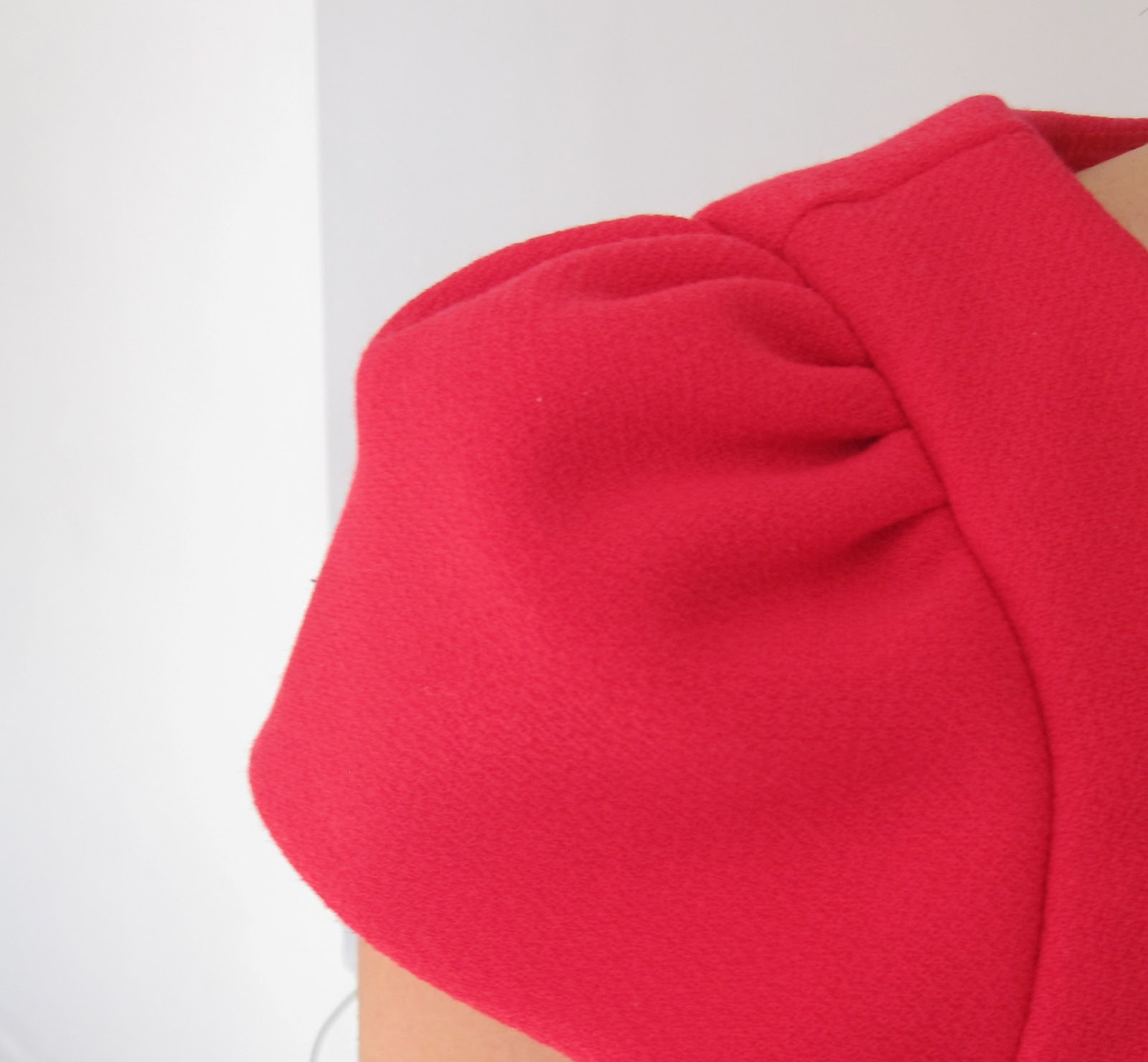 Queen of Darts: My modest raspberry dress