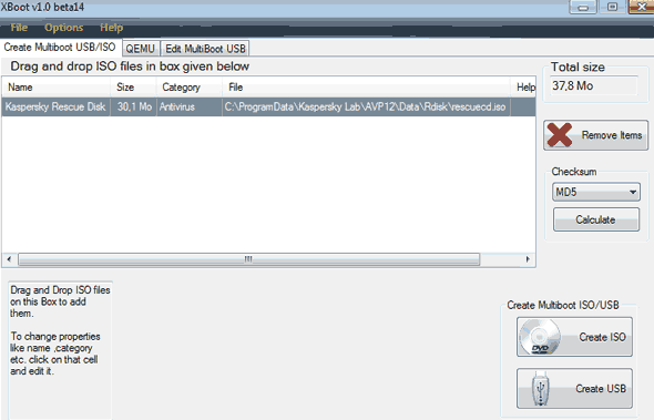 Logicielfacile: XBOOT pour booter un ISO depuis une clé USB