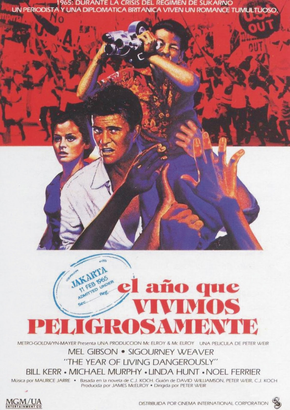 HISTORIA Y CINE: EL AÑO QUE VIVIMOS PELIGROSAMENTE.