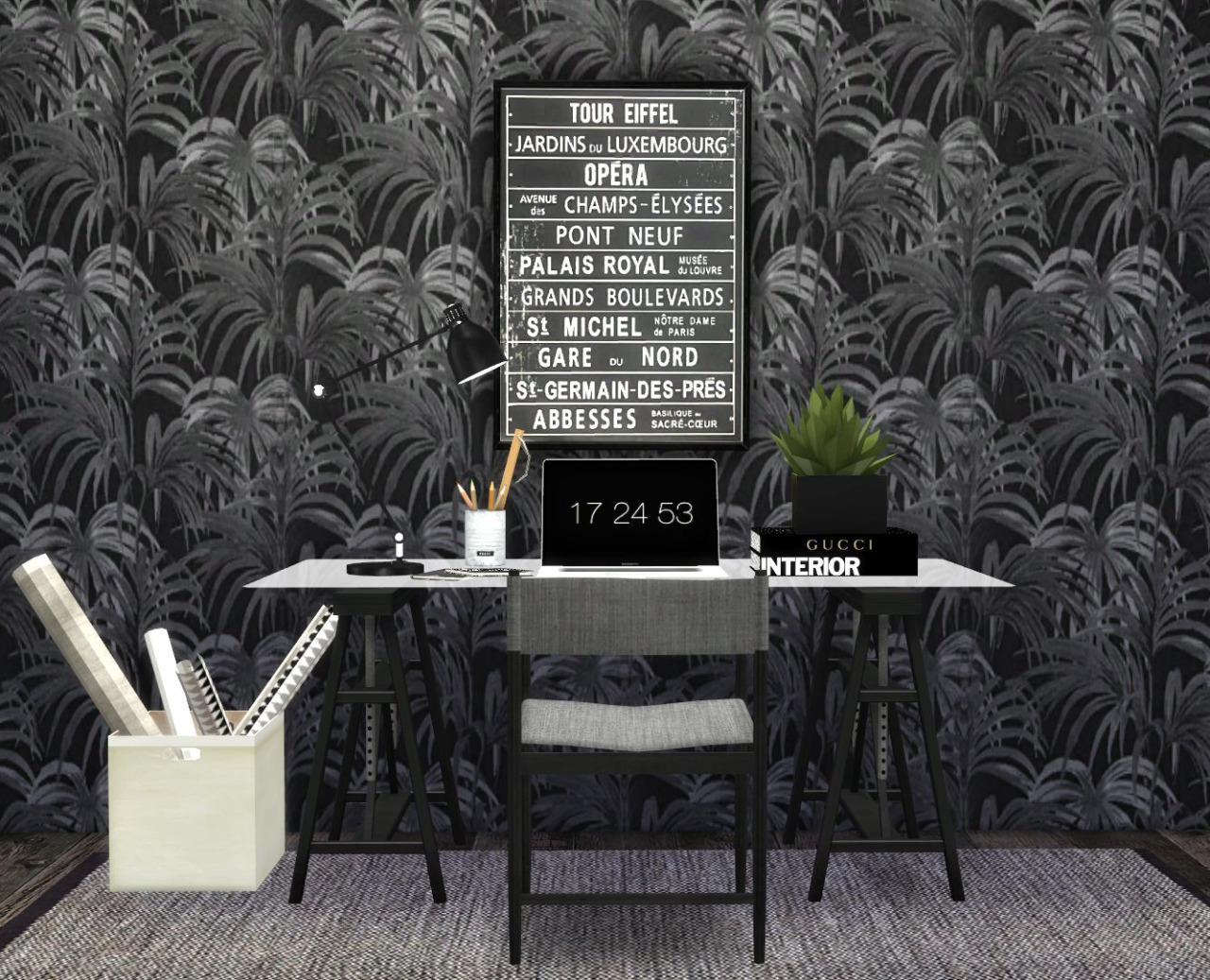 Sims 4 Leaning Palm Tree / SIMcredible!'s Tropics illuminated Palm ...