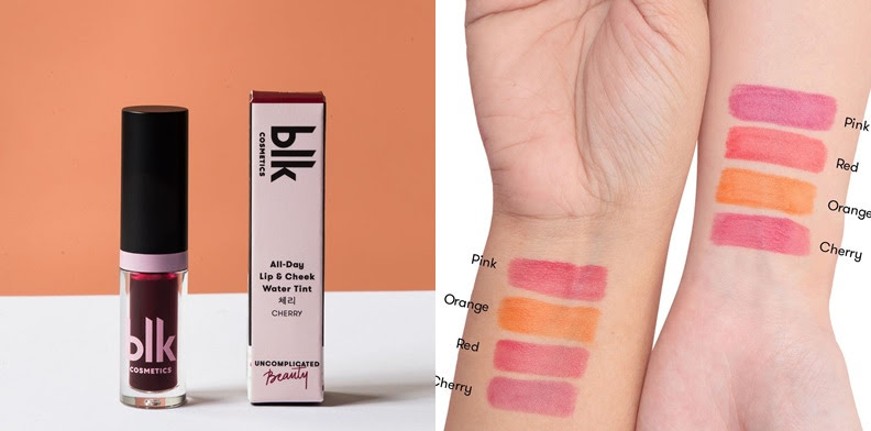 BLK Cosmetics: Creamy Cheek Paint + Lip & Cheek Water Tint Review ...