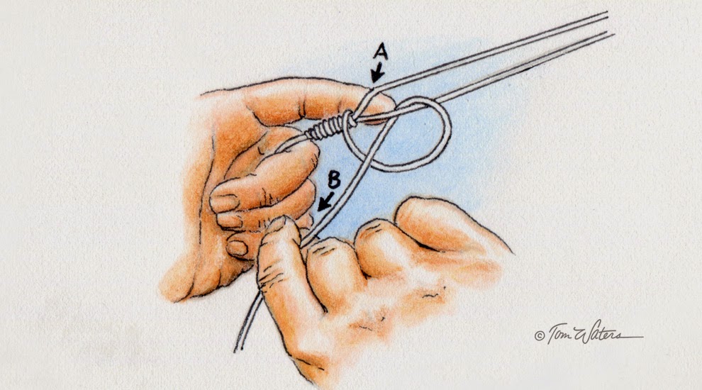 How To Fishing: How to Tie a Knot Bimini Twist