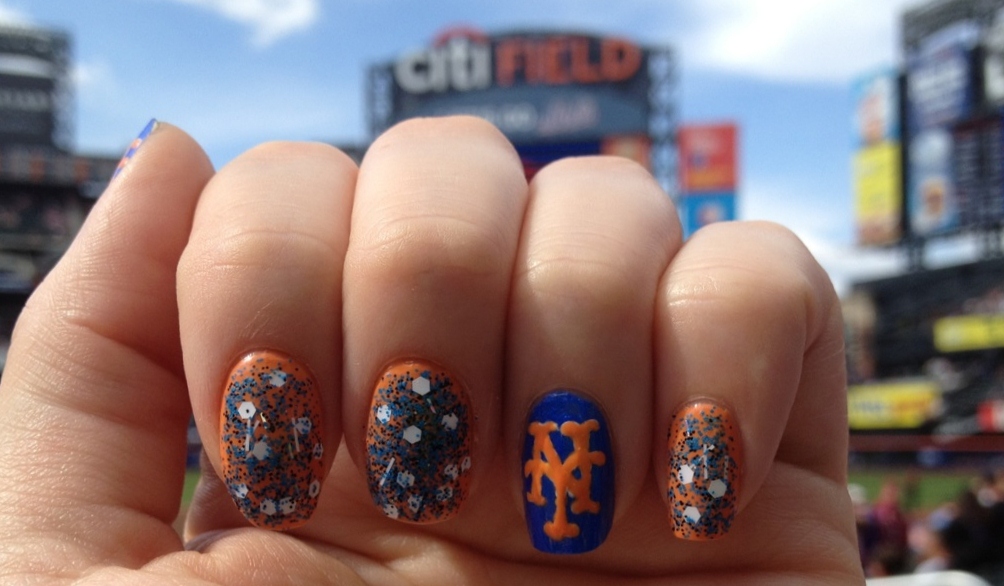 ehmkay nails: Meet the Mets...on my Nails